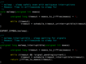 Linux Kernel delay/ sleep 延遲函式學習筆記 – SZ Lin with Cybersecurity & Embedded Linux